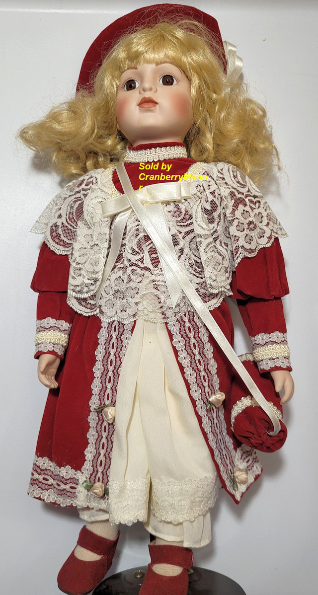 What the World Needs Now is Love Doll Music Box Red Toy Vintage ...