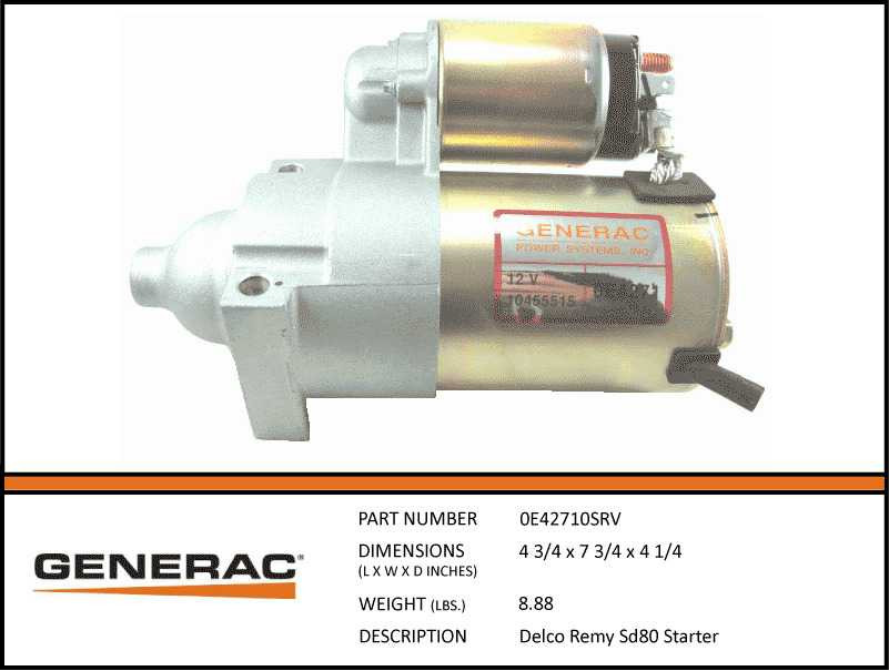 Generac 22Kw Starter Replacement – LTAX