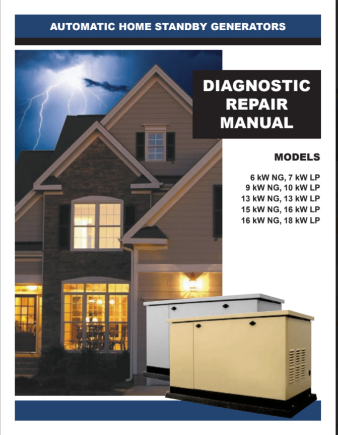 Generac 0G4338 Diagnostic Repair Manual (Free to Download)
