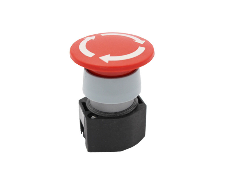 Switch,Pb E Stop W/Arrow Label