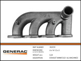 Generac 0G0781 Exhaust Manifold Machined | Generator Magic