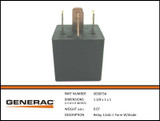 Generac 0E6875A Relay Crank And Run 12VDC C Form W/Diode