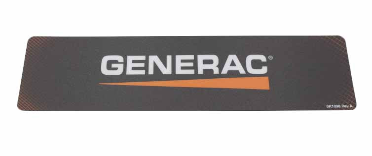 Generac 0K1098 Automatic Transfer Switch Decal