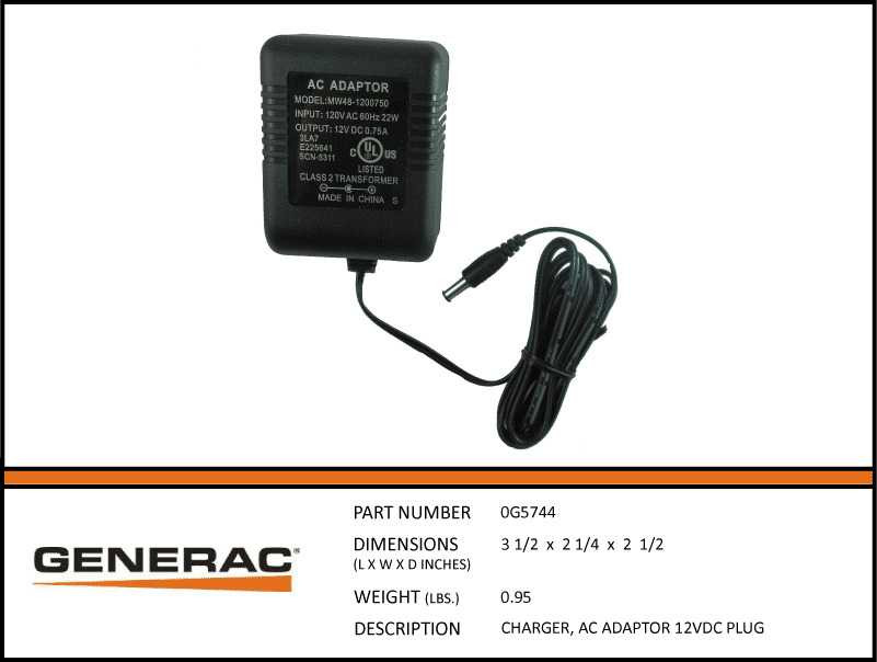 Generac 10000020426 Battery Charger | Generator Magic