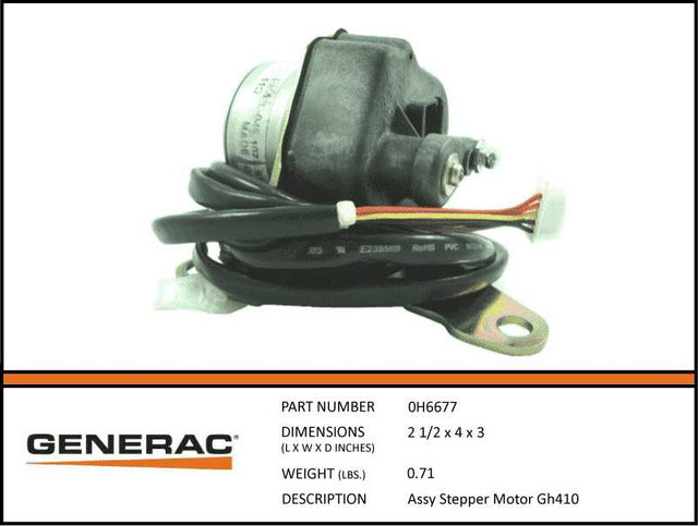 Generac 0H6677 Stepper Motor Governor | Generator Magic