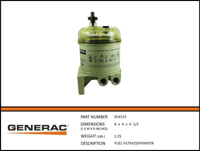 Fuel Filter/Seperator