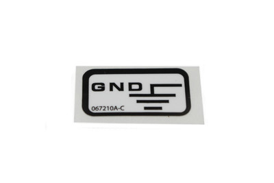 Decal Ground Lug