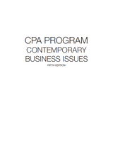 CPA®* CBI 2026 Contemporary Business Issues Exam Index - Exam Index