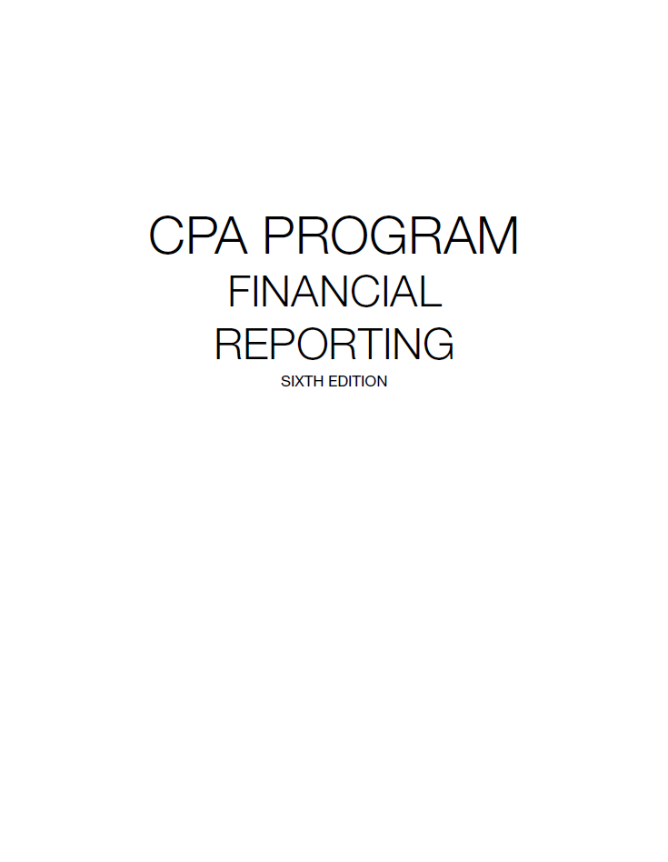 CPA®* FR 2026 Financial Reporting Exam Index - Exam Index