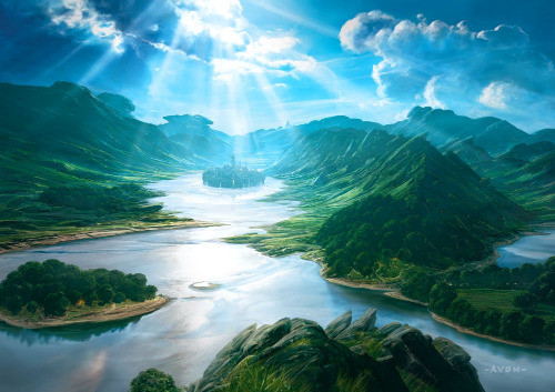 Islands - Page 1 - John Avon Art