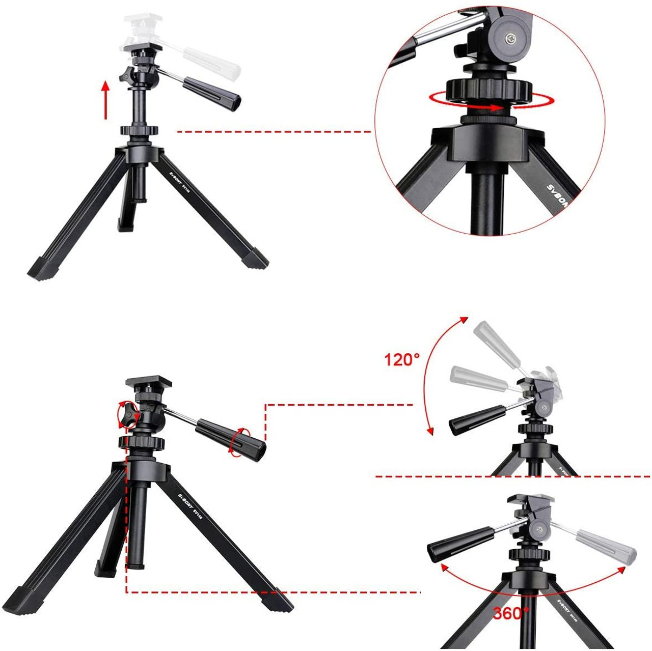 Svbony Sv409 Fieldscope Telescope High Magnification 20 60x80mm Dual