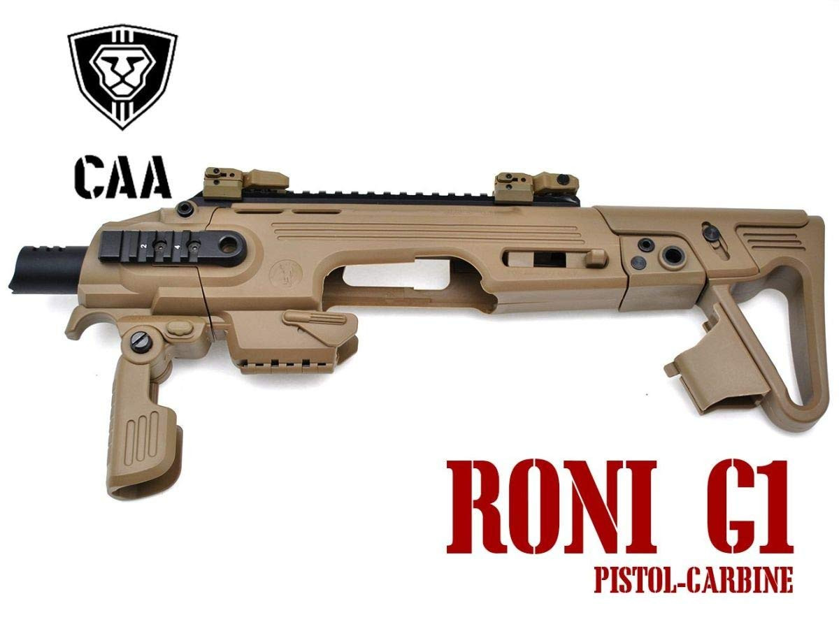 CAA RONI G1 Pistol-Carbine Conversion for Airsoft Glock DE - Airsoft ...