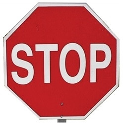 Stop Sign Hand Held