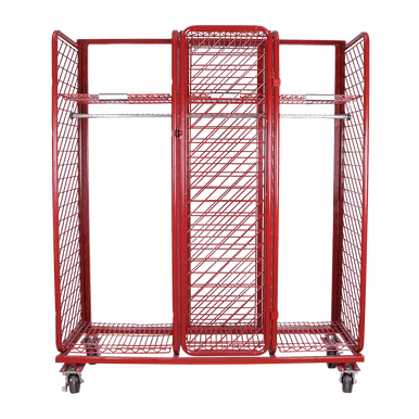 Ready Rack Mobile Red Rack, Single Side