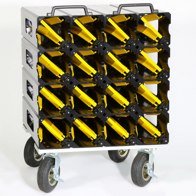 Pac Tools CM6000-16 Cylinder Mate, 16 Pack Cart, 30min