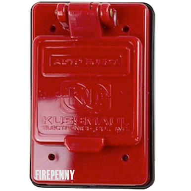 Kussmaul Red Auto Eject Cover Only, 091-3