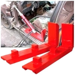 Heavy Duty Ram Jammer Vehicle Extrication Bases, set of 2