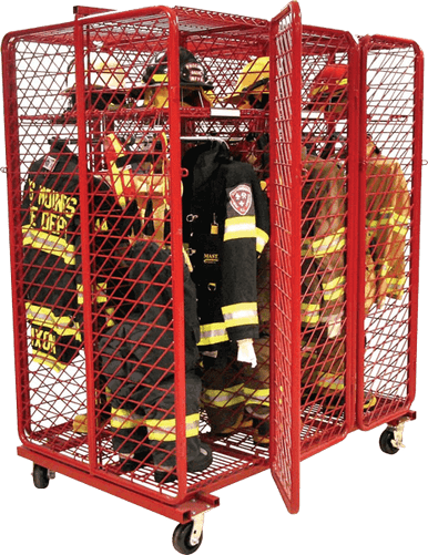 Ready Rack Mobile Red Rack, Double Side