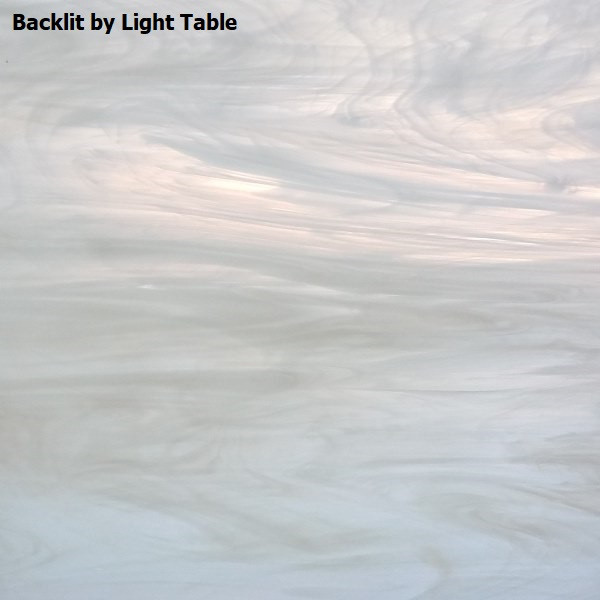 White & Clear Translucent Glass | National Stained Glass