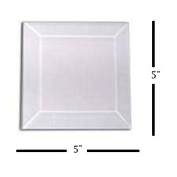 5" x 5" Square Glass Bevel | National Stained Glass