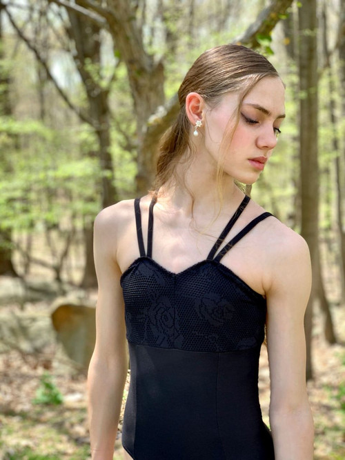 Motionwear - Sophique Princess Seam Double Strap Cami Leo