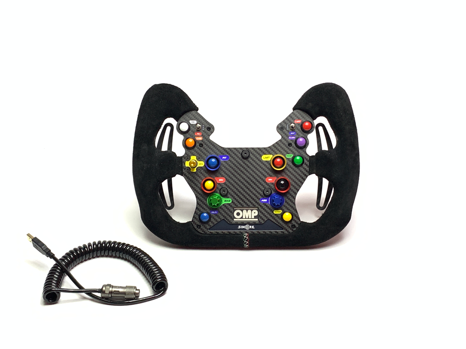 OMP GT-WS wireless simucube compatible sim racing steering wheel