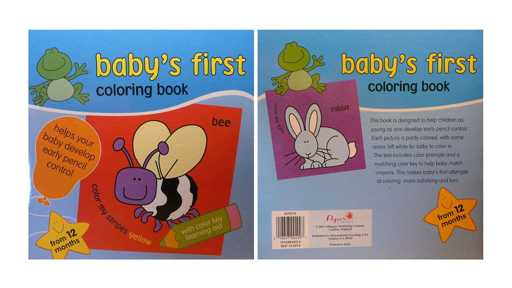 Kids First Coloring & Sticker Books | Learning Letters & Numbers