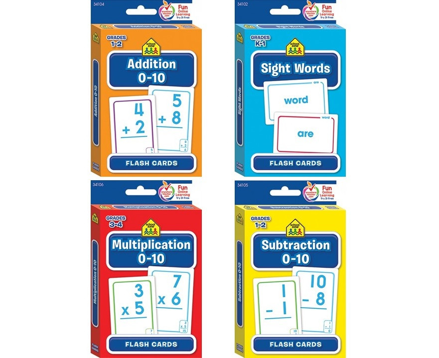 Alphabet Flash Cards With Numbers Colors Shapes Preschooler
