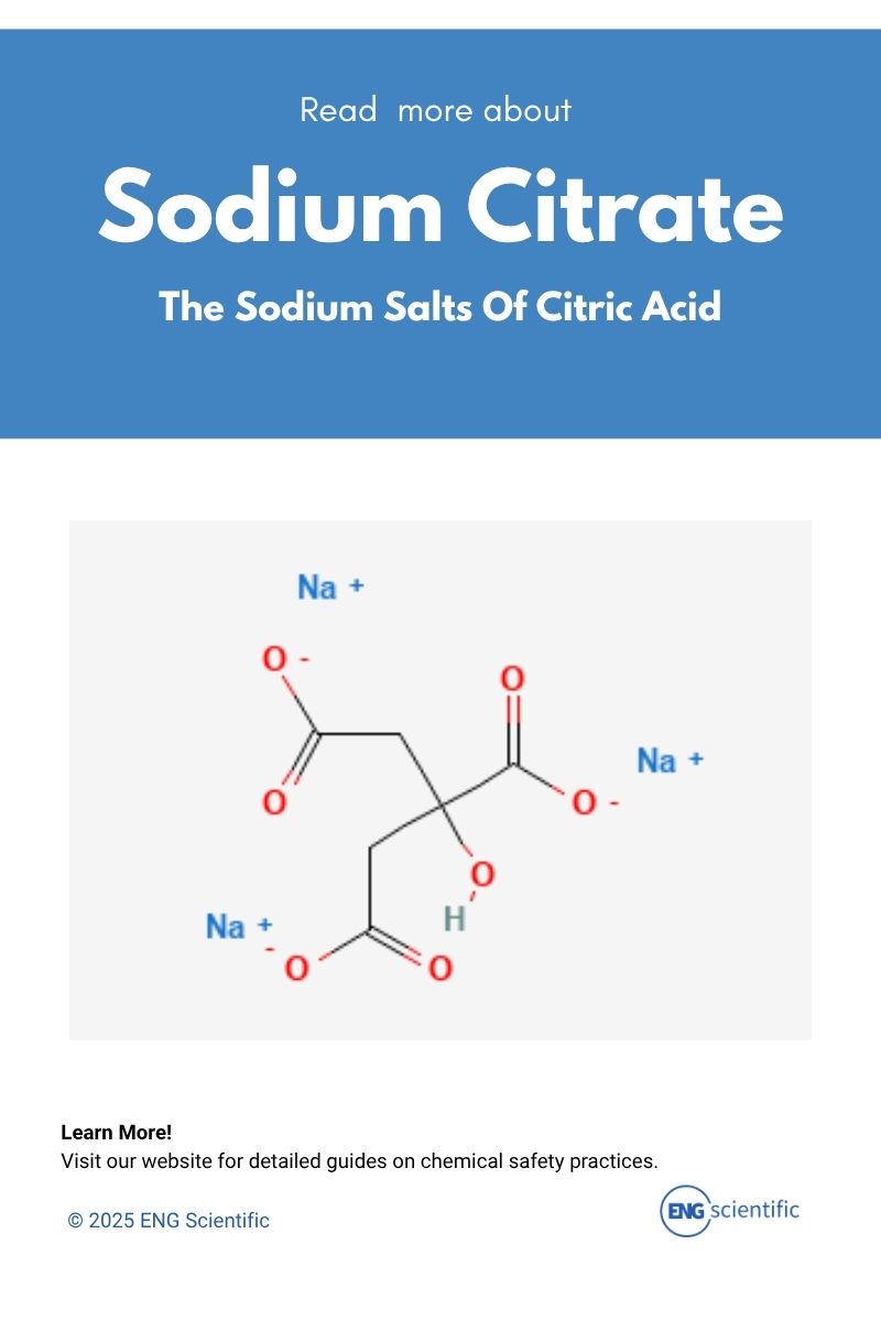 Sodium Citrate, Best Quality Laboratory Grade - ENG Scientific