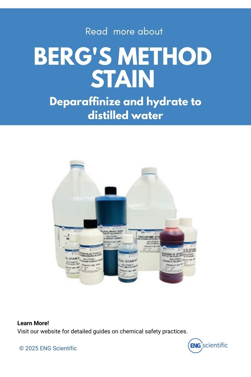 Berg's Method Stain - ENG Scientific