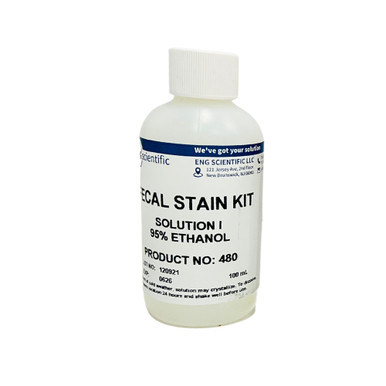 Fecal Stain Kit Solution I 95% Ethanol (100Ml)