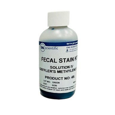Fecal Stain Kit Solution Iv Loeffler S Methylene Blue (100Ml)