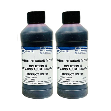 Herxheimer S Sudan Iv Stain Solution Iii Mayer S Acid Alum Hematoxylin ...
