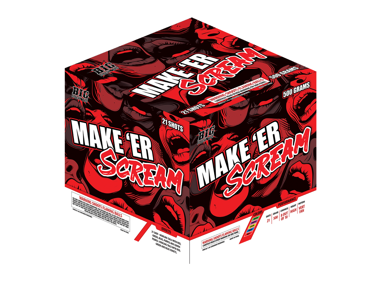 MAKE 'ER SCREAM - Big Fireworks