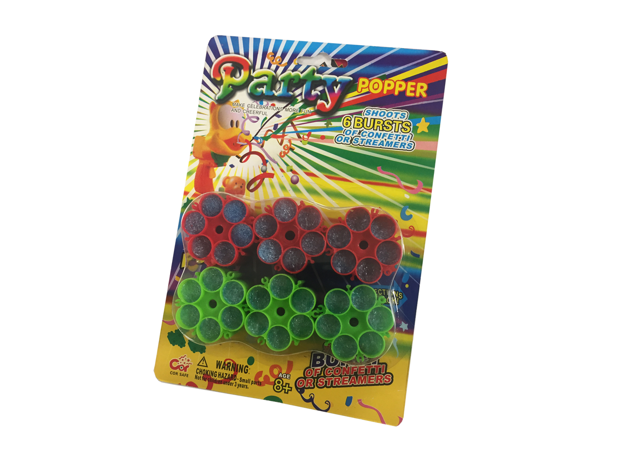 PARTY POPPER REVOLVER REFILLS - Big Fireworks
