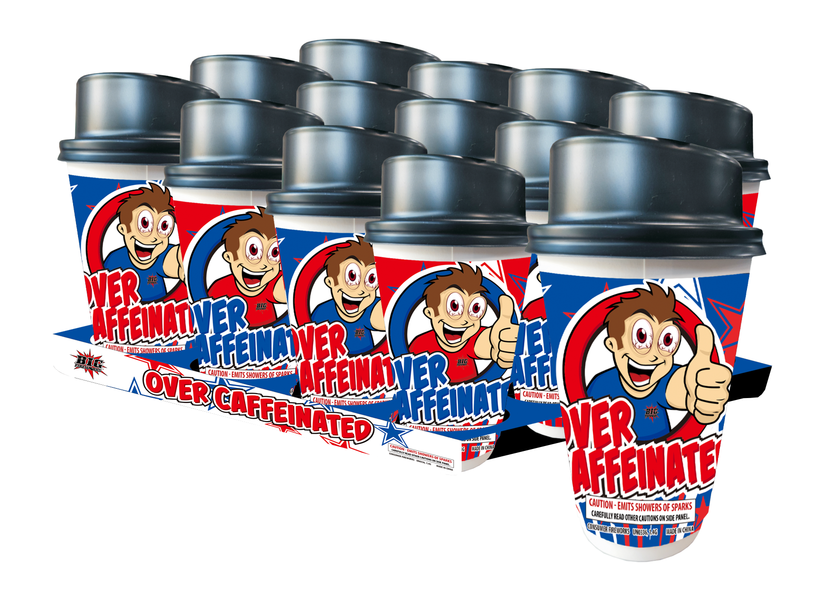 OVER CAFFEINATED - Big Fireworks