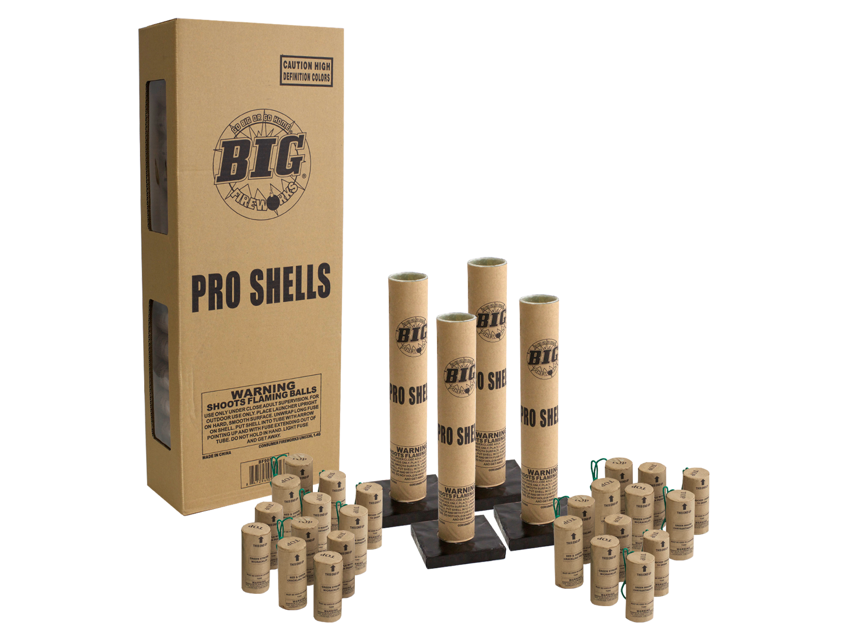 60 GRAM - MAXIMUM LOAD CANISTER SHELLS - Page 1 - Big Fireworks