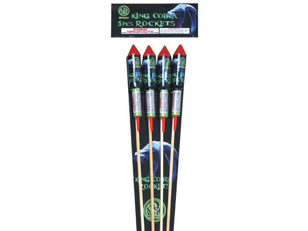 KING COBRA ROCKETS - Big Fireworks