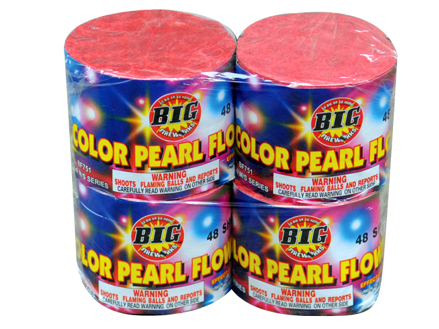 48 SHOT COLOR PEARL - Big Fireworks