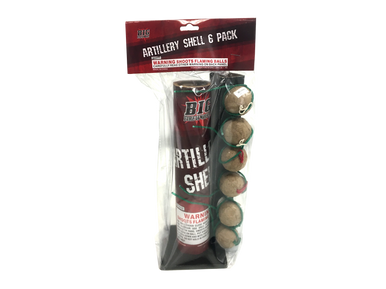 ARTILLERY 6 PACK BAG - Big Fireworks