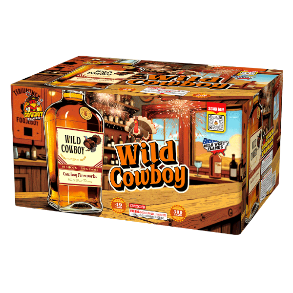 Wild Cowboy - 49 Shots - Spirit of '76 Fireworks