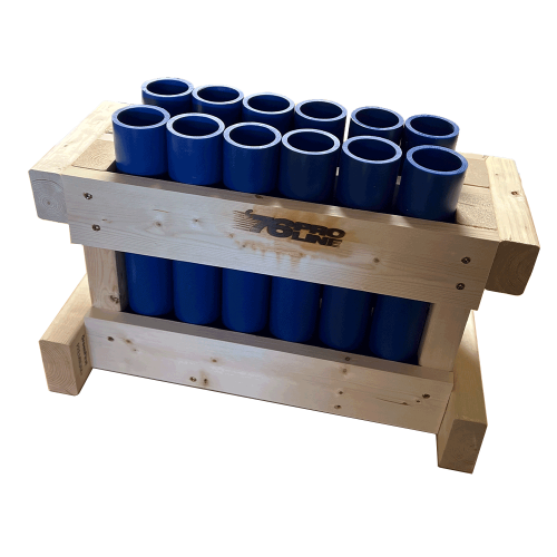 12 Shot Rack Straight - HDPE