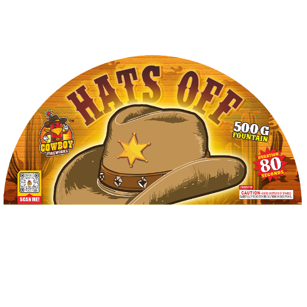 Hats Off - Cowboy Fireworks - Columbia MO