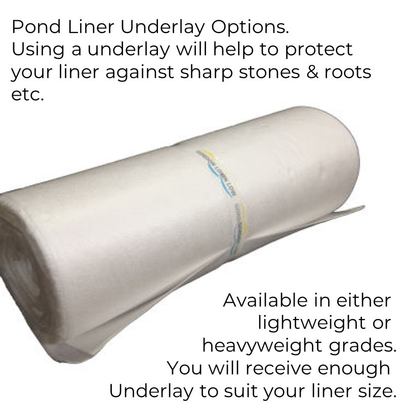 12 x 14 ft Firestone Pond Liner | 1mm EPDM | Pondgard