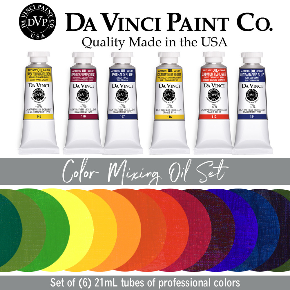 Da Vinci Artist Watercolor 6-Color Mixing Set