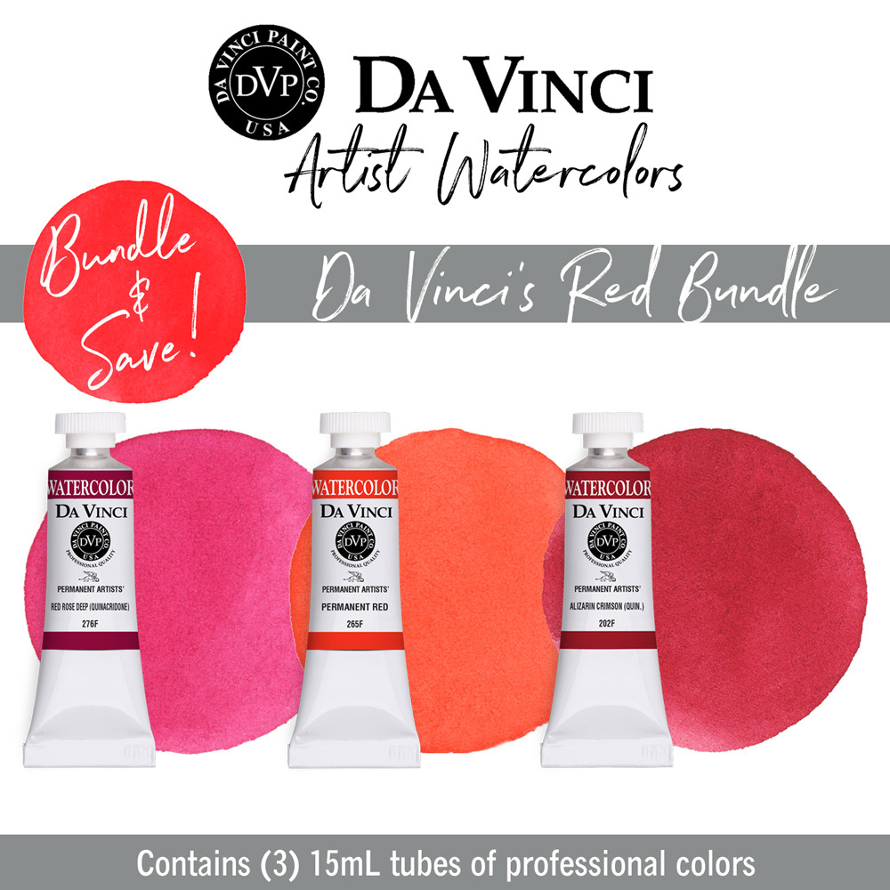 Red Watercolor Bundle