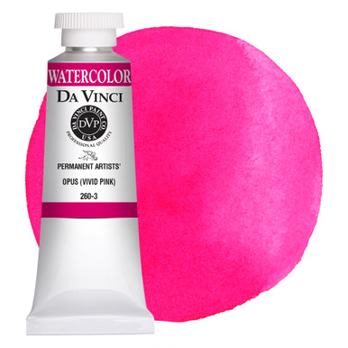 Da Vinci Opus Pink Artist Watercolor Paint – 37ml