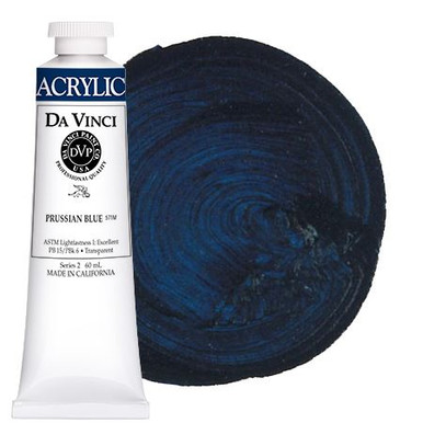 Prussian Blue (60mL HB Acrylic) - Da Vinci Paint Co.