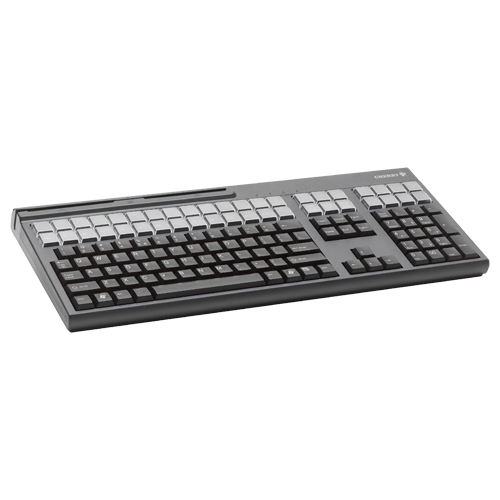 CHERRY LPOS 71410 QWERTY Keyb with MSR USB Black