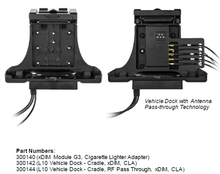 ZEBRA DOCK VEHICLE DIM/CLA L10
